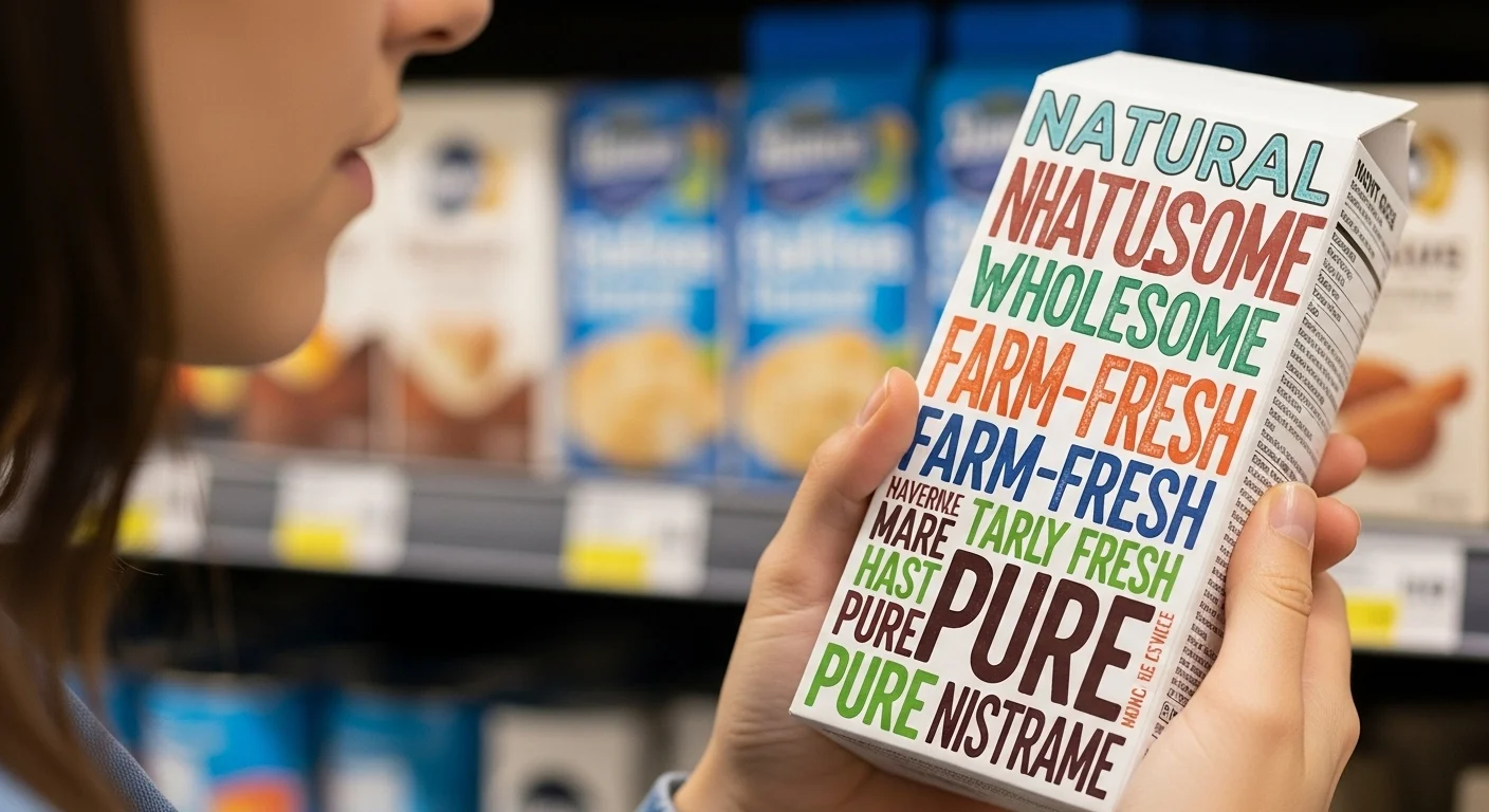 How Food Labels Use Familiar Words Strategically — And Why They ...
